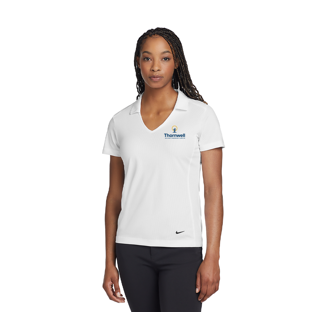 Nike Ladies Dri-FIT Vertical Mesh Polo – Thornwell
